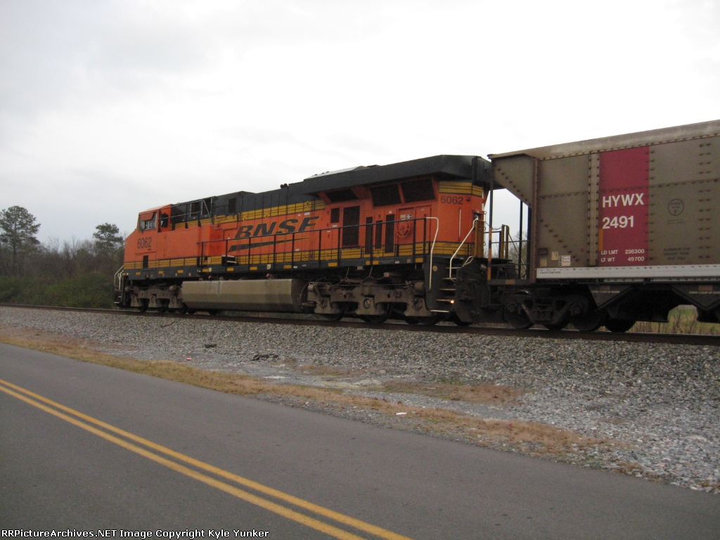 DPU on SB BNSF coal train